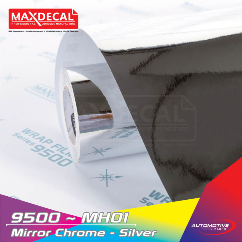 MAXDECAL 9500-MH01 Mirror Chrome SILVER – MAXDECAL - Professional ...