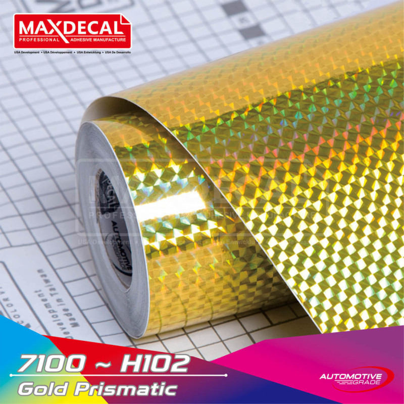 MAXDECAL 7100-H102 Hologram Prismatic GOLD – MAXDECAL - Professional ...