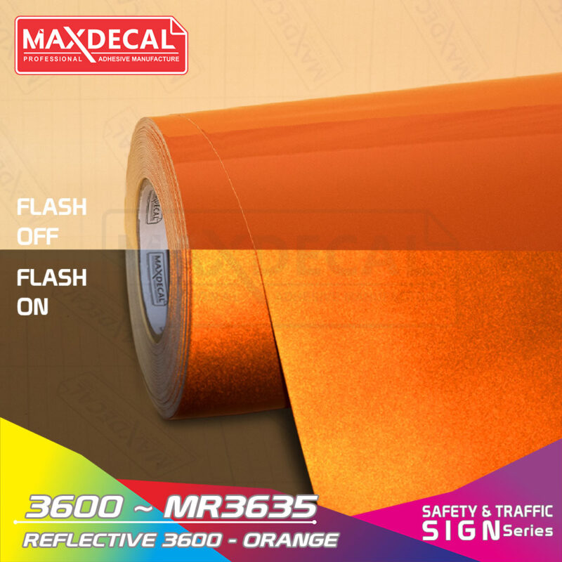 MAXDECAL 3600-MR3635 Reflective Orange – MAXDECAL - Professional ...