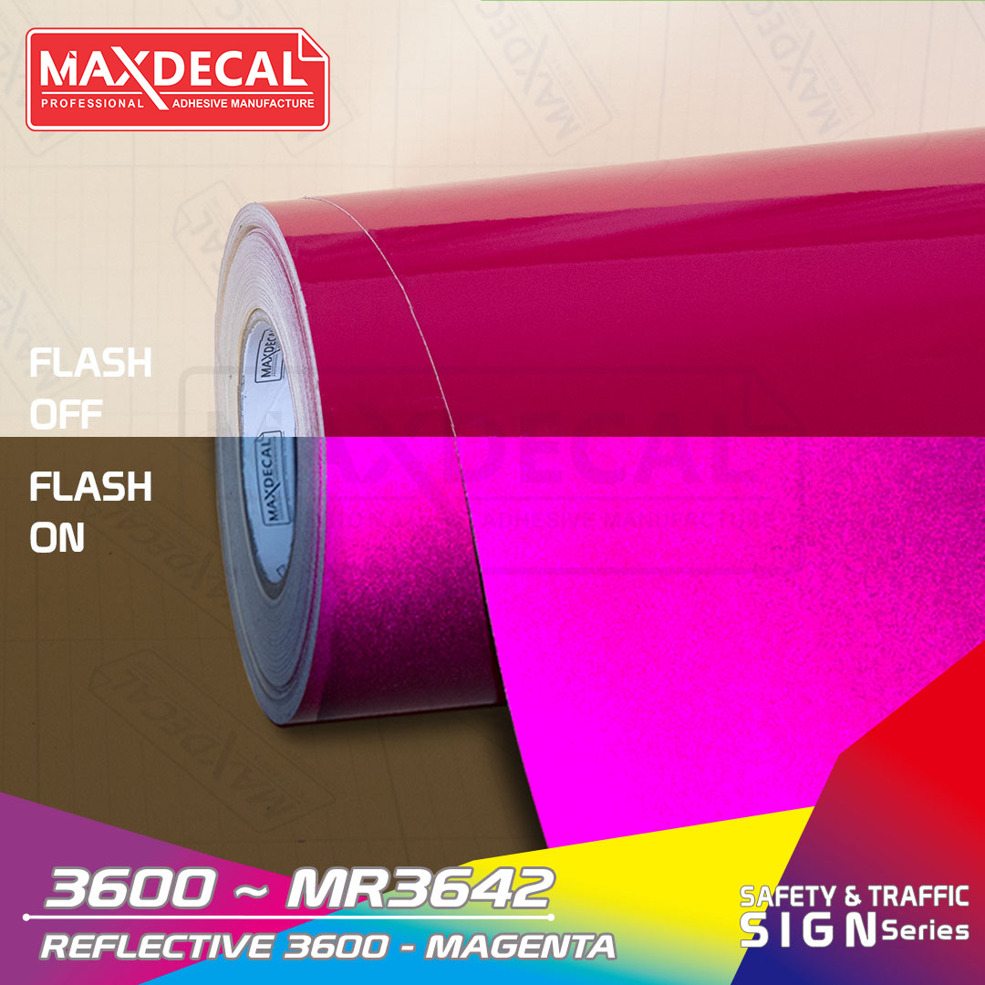 MAXDECAL 3600-MR3642 Reflective Magenta – MAXDECAL - Professional ...
