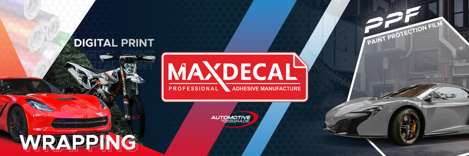 Premium Car Wrap Vinyl And Digital Printing Media - MAXDECAL
