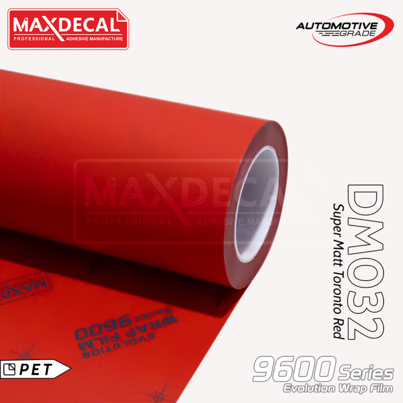 MAXDECAL 9600-DM032 Super Matt Toronto Red – MAXDECAL - Professional ...