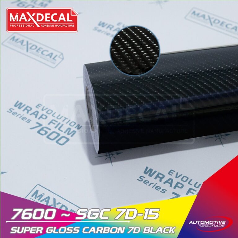 MAXDECAL 7600-SGC7D15 Super Gloss Carbon 7D Black – MAXDECAL ...