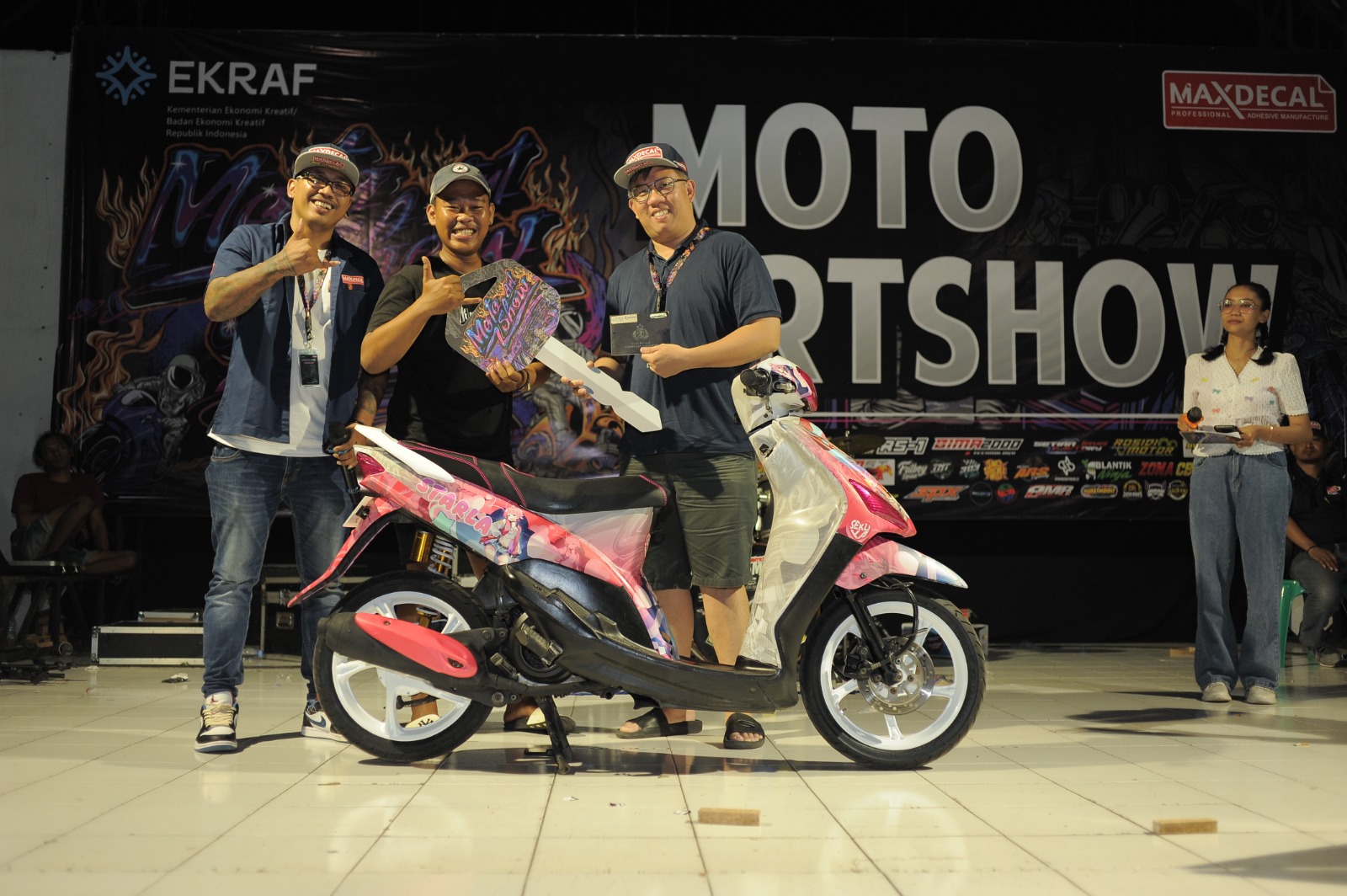 Thunderous! Maxdecal Moto Art Show 2025 Successfully Held With A Bang ...