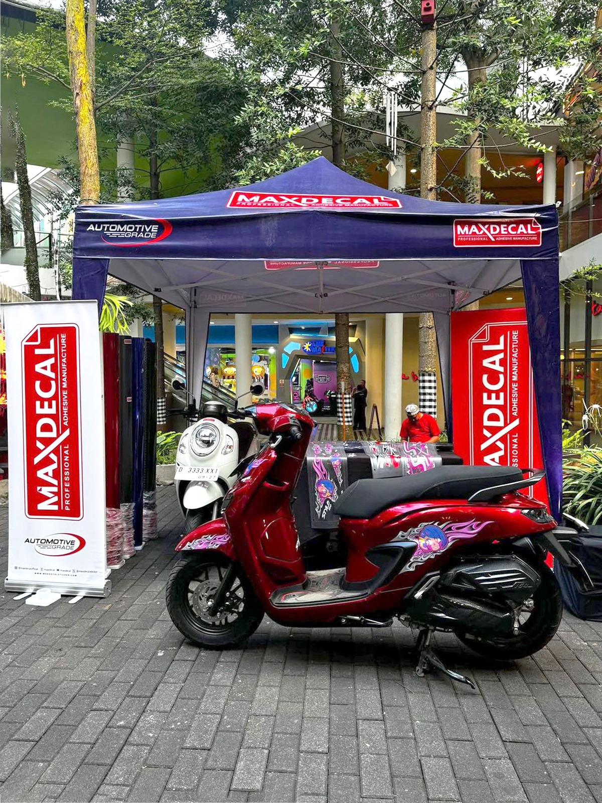 Maxdecal Bawa IP Lokal Tampil di Honda Modif Contest 2025 – MAXDECAL ...